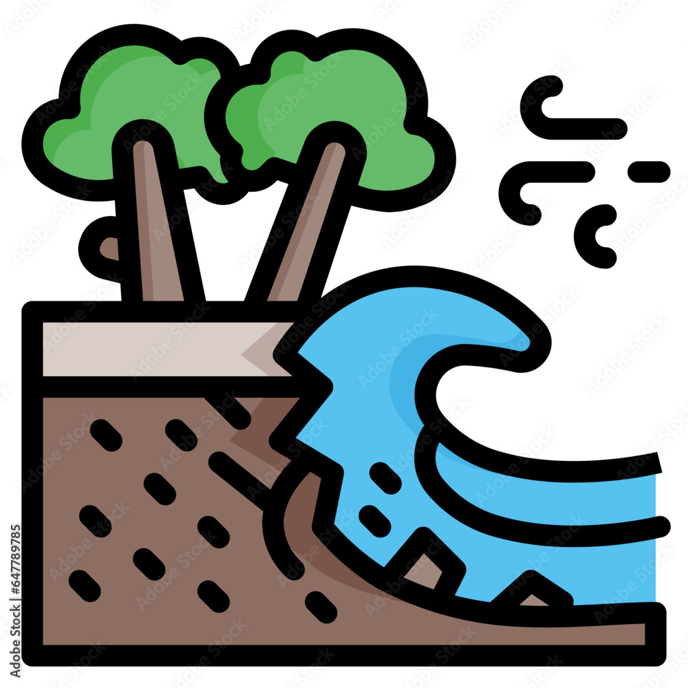 erosion, disaster, landslide, climate, cliff, coastal erosion, extreme ...