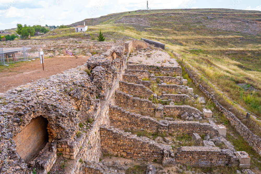 Ruinas romanas de Valeria, Cuenca, España Stock Photo | Adobe Stock
