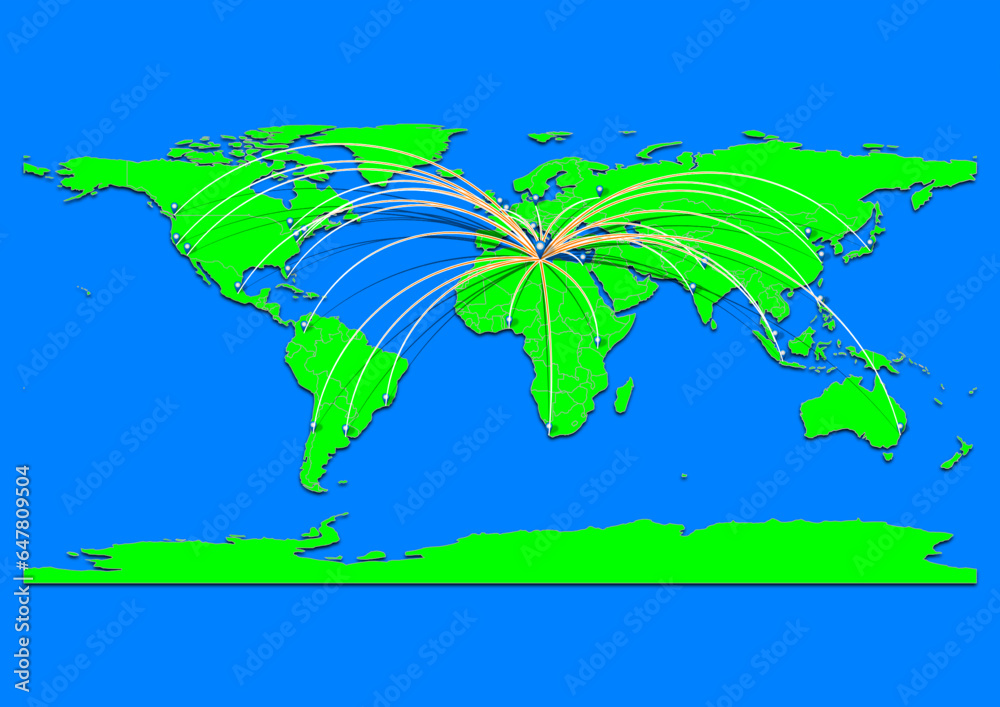 Misrata, Libya map - Concept map for Misrata, Libya on World map ...
