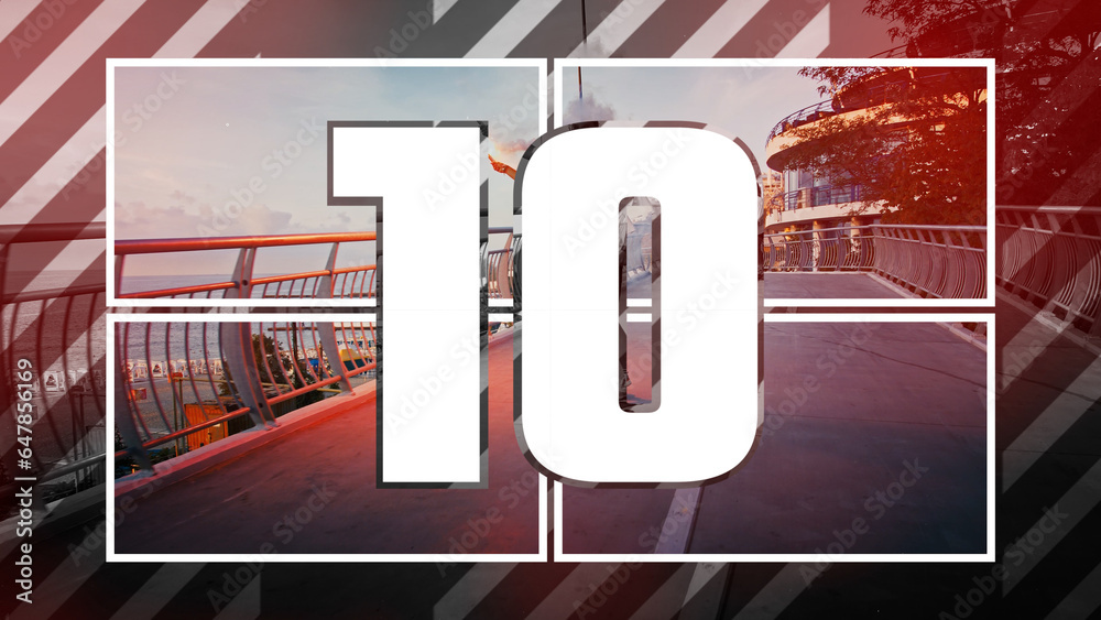 Countdown template contains 11 placeholders and 13 editable text layers ...