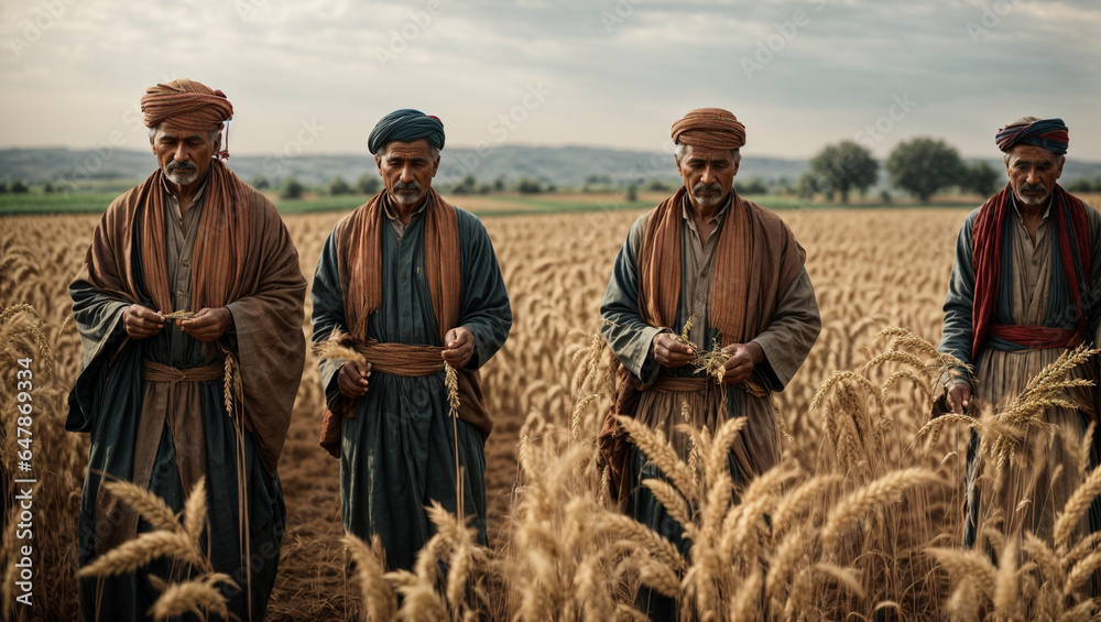 farmer in field, a story of cultural heritage, with farmers more ...