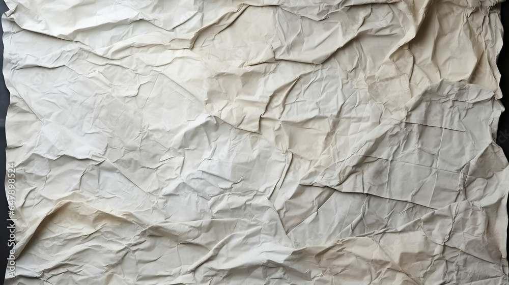 background Crumpled paper texture with folds Stock Photo | Adobe Stock