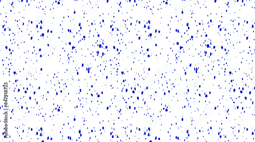 Blue dots. Spots, specks, grains, confetti, snow, stars with ...