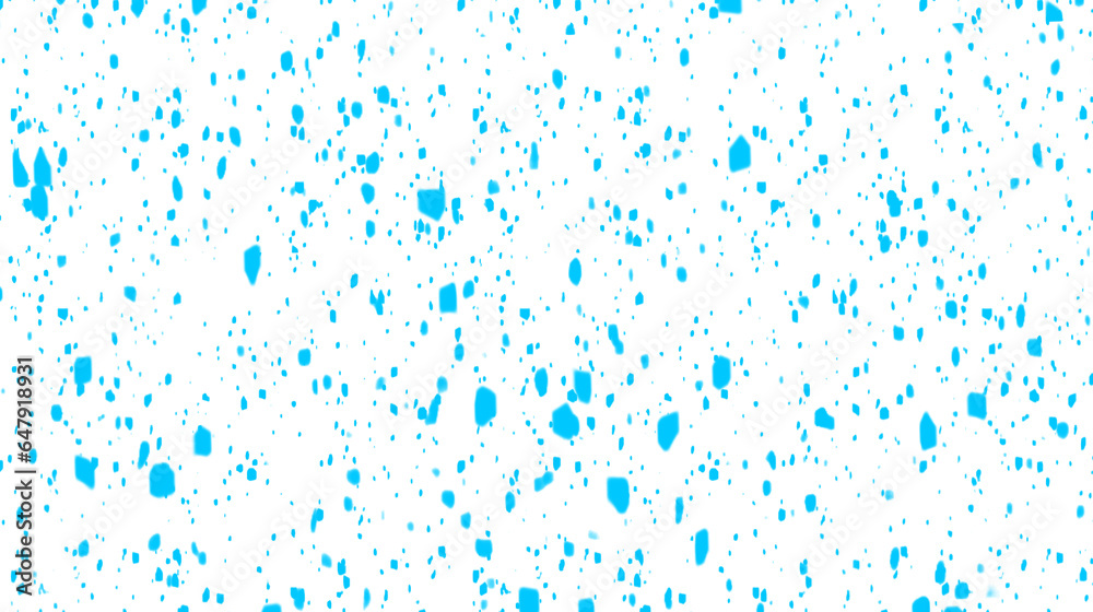 Sky blue dots. Spots, specks, grains, confetti, snow, stars with ...