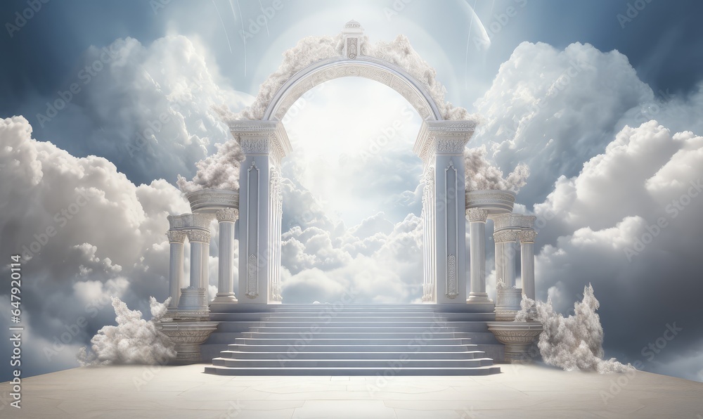 gates of Heaven, the gate to welcome you to your eternal home ...