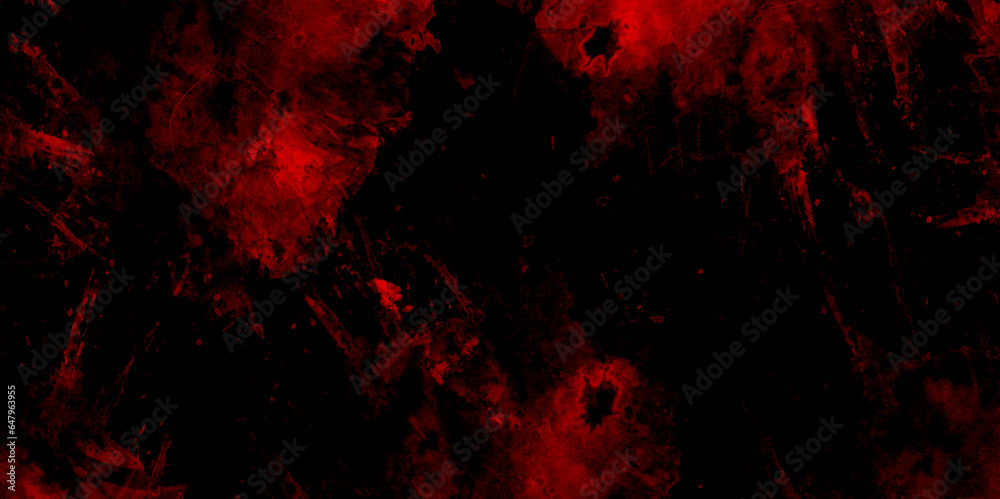 Dark Red horror scary background. grunge horror texture concrete. Red ...