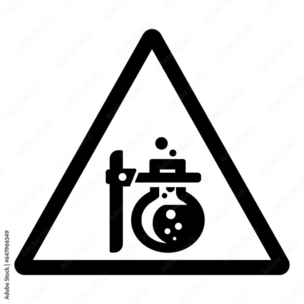 Lab Area Symbol Sign, Vector Illustration, Isolate On White Background ...