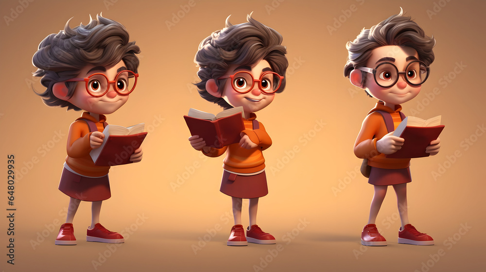 girl, cartoon characters, children illustrators, children story book ...