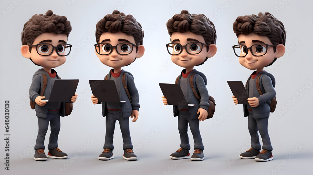 cartoon boy character, cartoon characters, children illustration ...