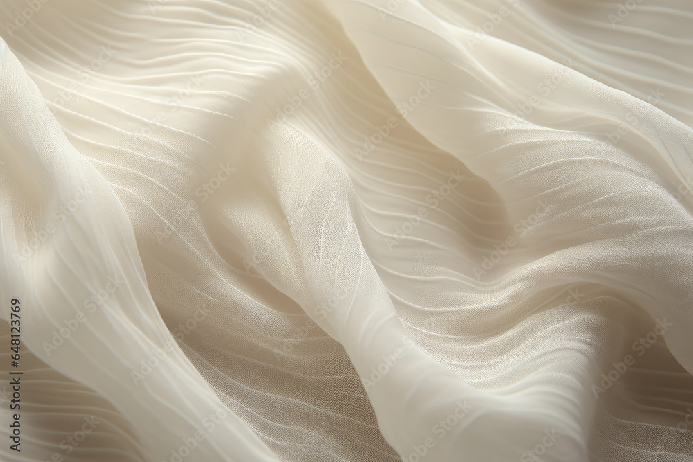 Foto de Graceful Drapery: A Versatile Chiffon Fabric, Flowing with ...
