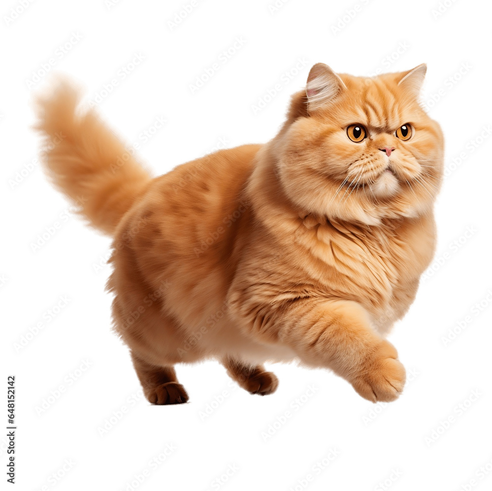 Funny cat on transparent background PNG Stock Illustration | Adobe Stock