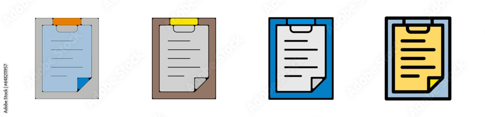 picto logo icones et symbole trace couleur document papier cv feuille ...