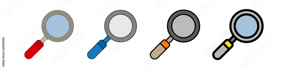 picto logo icones et symbole trace couleur loupe geo carte map zoom ...