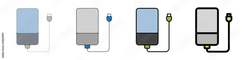 picto logo icones et symbole trace couleur smartphone charge telephone ...