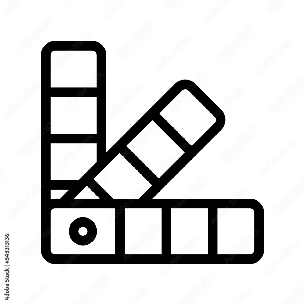 Vetor de picto pictogramme icones et symboles boutons trace nuancier ...
