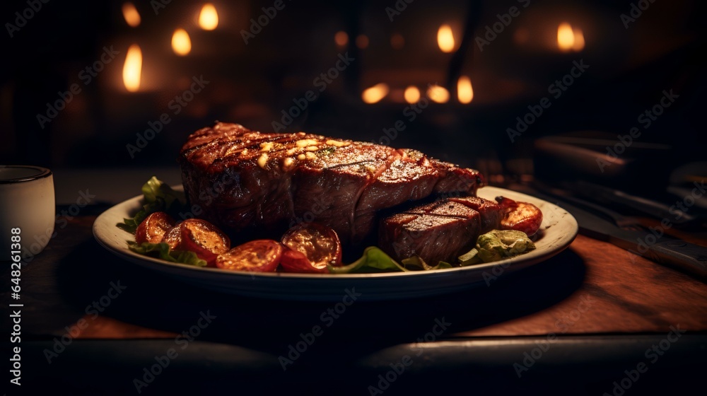 Grilled picanha traditional brazilian beef steak ilustração do Stock ...