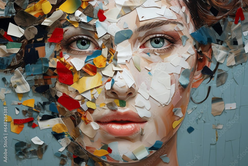Woman obsessed with Beauty Procedures. Striving for Ideal, Appearance ...