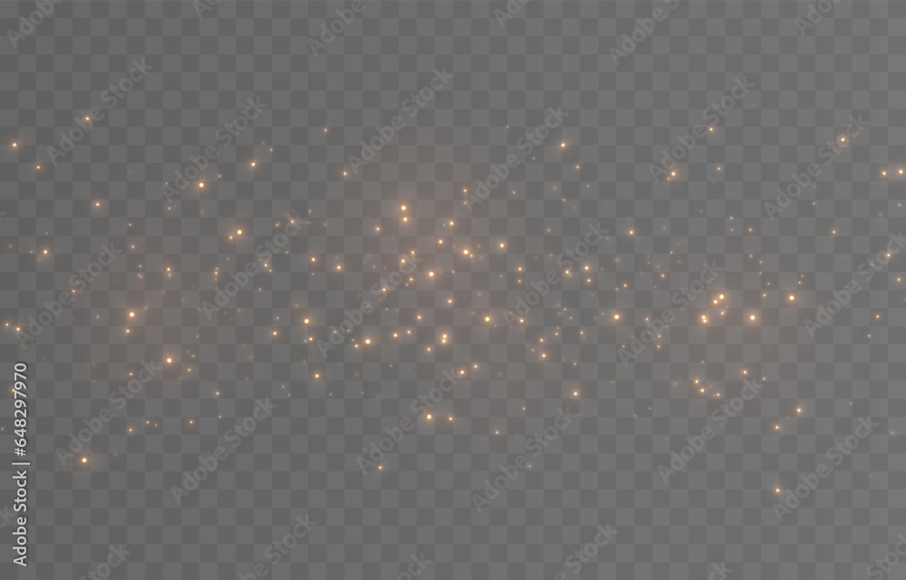 Vector sparkling sparkles. Light effect png. Sparkling dust png ...