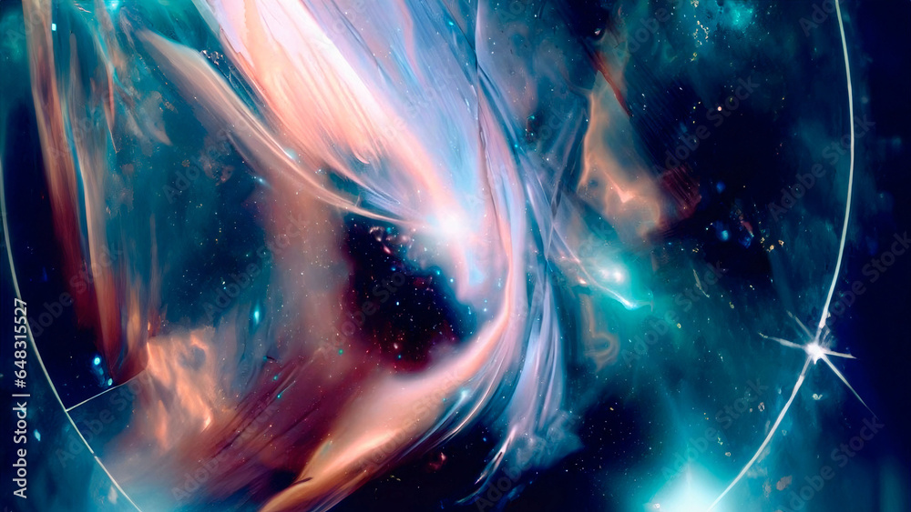 Cosmic Elegance - This backdrop draws inspiration from cosmic wonders ...