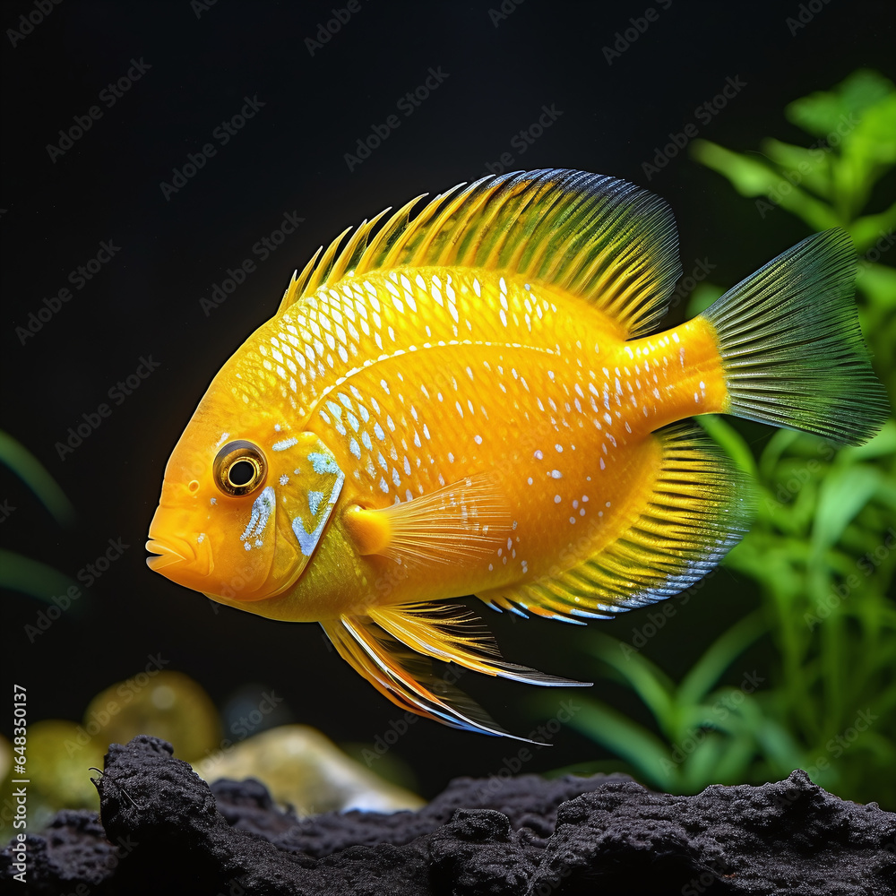 The Gold Severum, also known as Heros severus, is a beautiful and popular freshwater cichlid ...