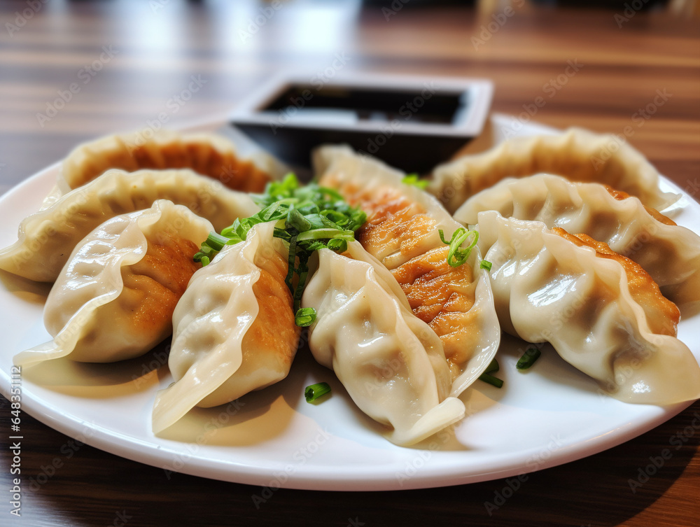 Gyoza, also known as potstickers, are a popular Japanese dish ...