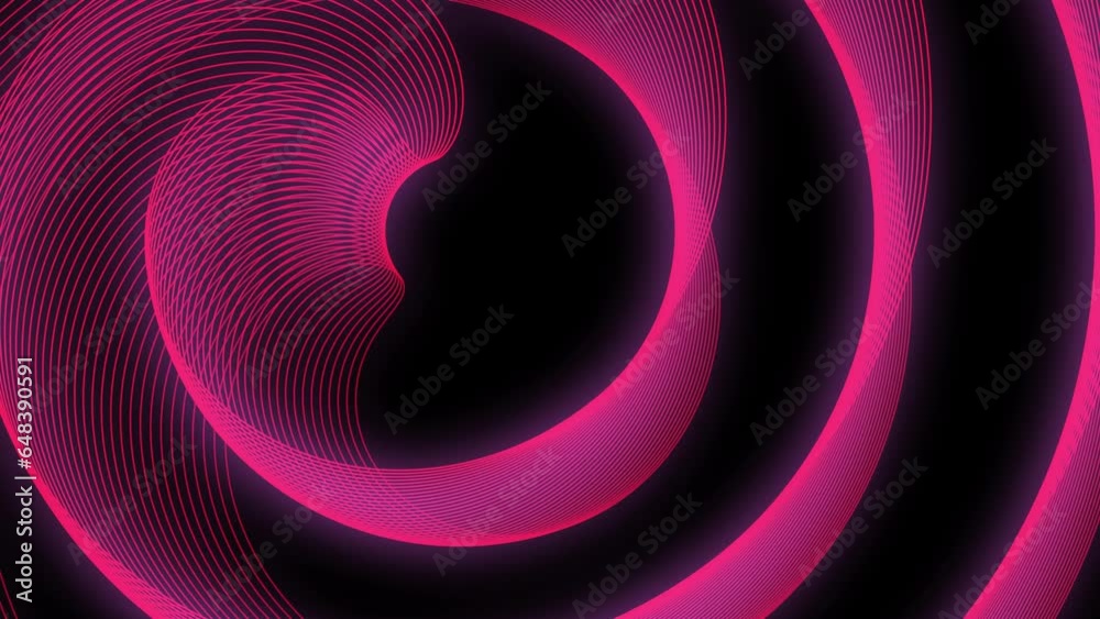 Animated abstract technology background. Looped stock animation motion ...