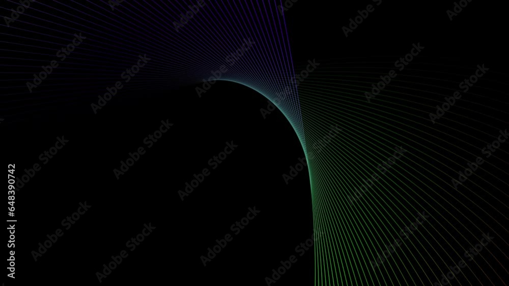 Animated abstract technology background. Looped stock animation motion ...