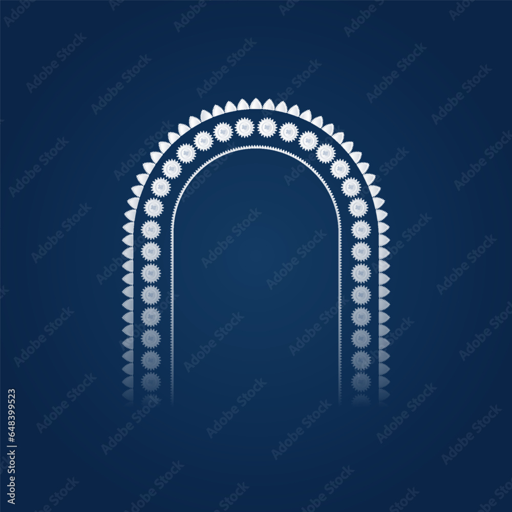 Hindu Festival Durga Puja Border Decorations, Durga Puja Frame, Durga ...