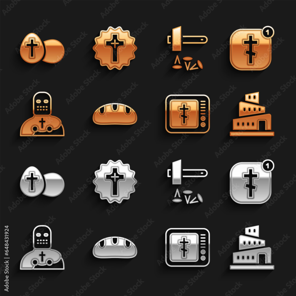 Set Bread loaf, Online church pastor preaching, Babel tower bible story ...