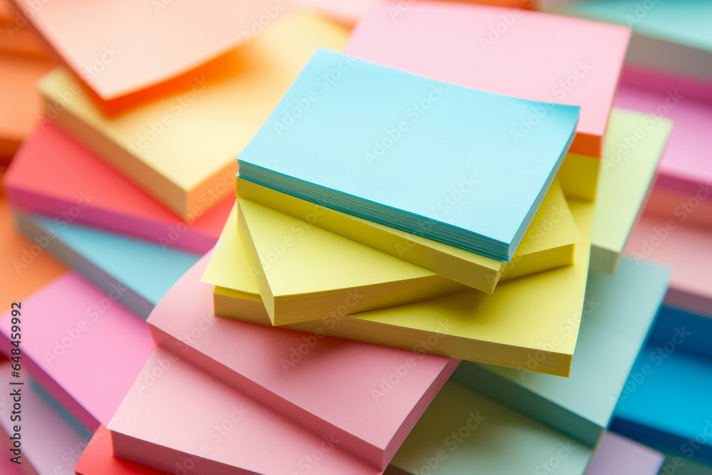 A Vibrant Visual Aid for Multitasking: A Magnified View of Colorful ...