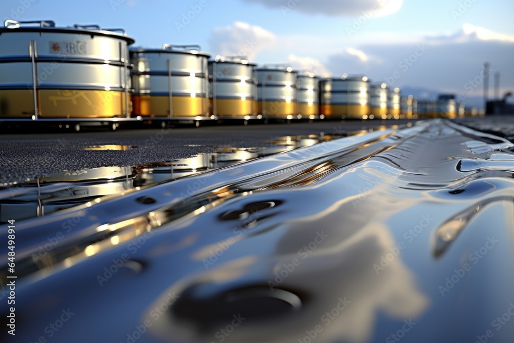 Oil gasoline pollution toxic industrial chemical waste environmental ...