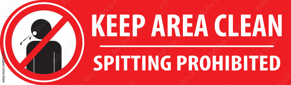 Spitting prohibited sign vector, no public spitting sign vector eps ...