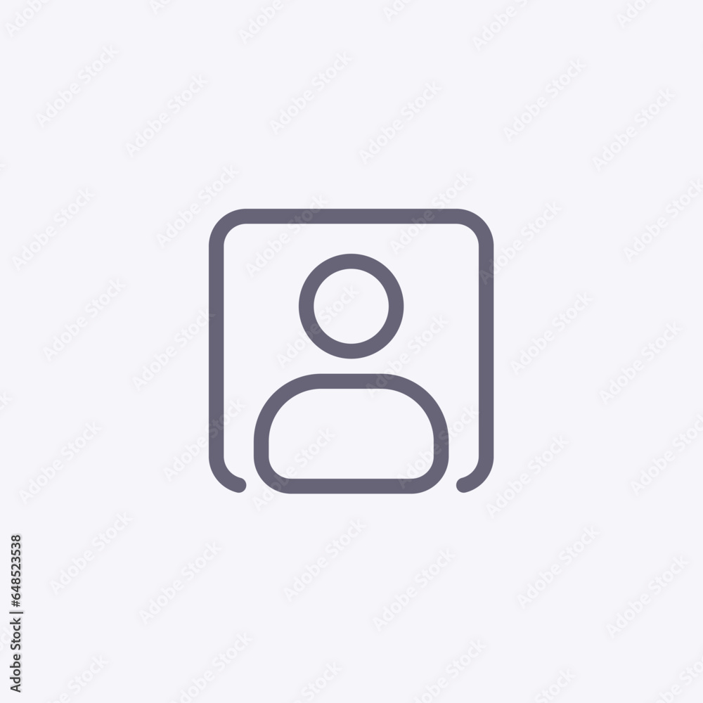 Streamline User Identification with User and Profile Icon: Ideal for UI ...