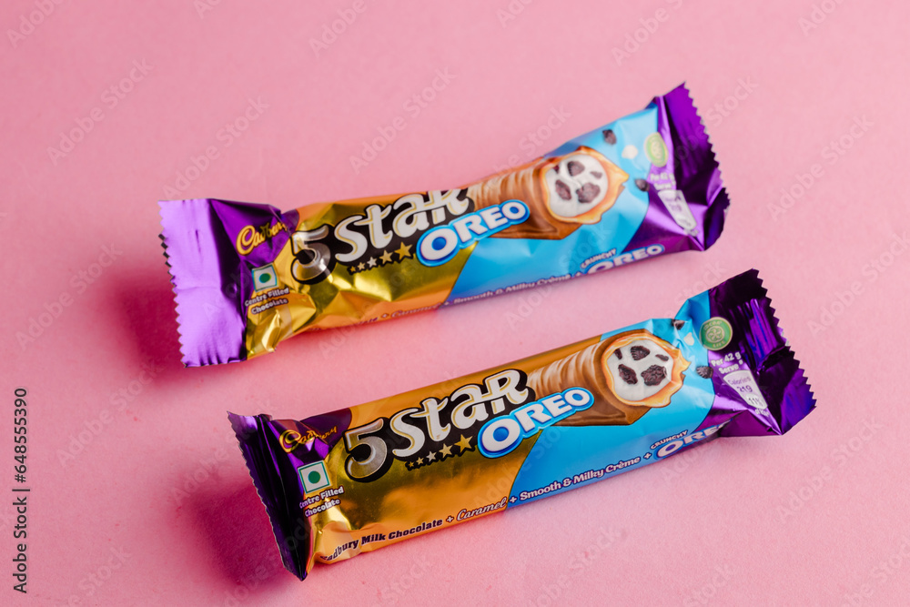Cadbury 5 Star Chocolate Bar oreo Stock Photo | Adobe Stock