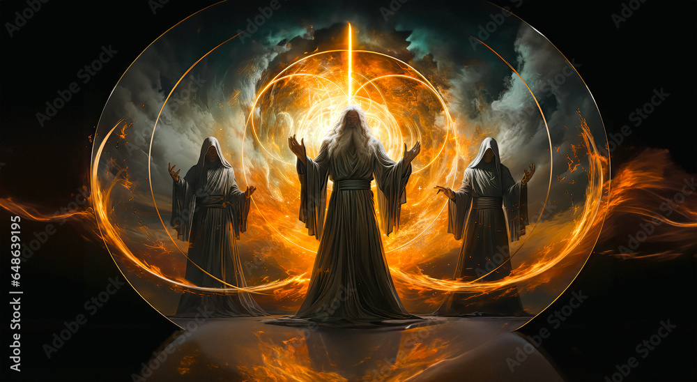 Divine Harmony: The Holy Trinity's Creation of the Universe Unveiled ...