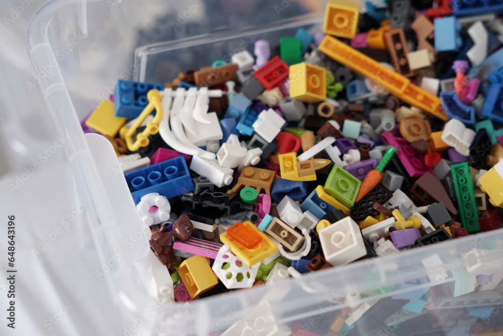 Acrylic boxes, transparent boxs of many legos. lego collectors ...