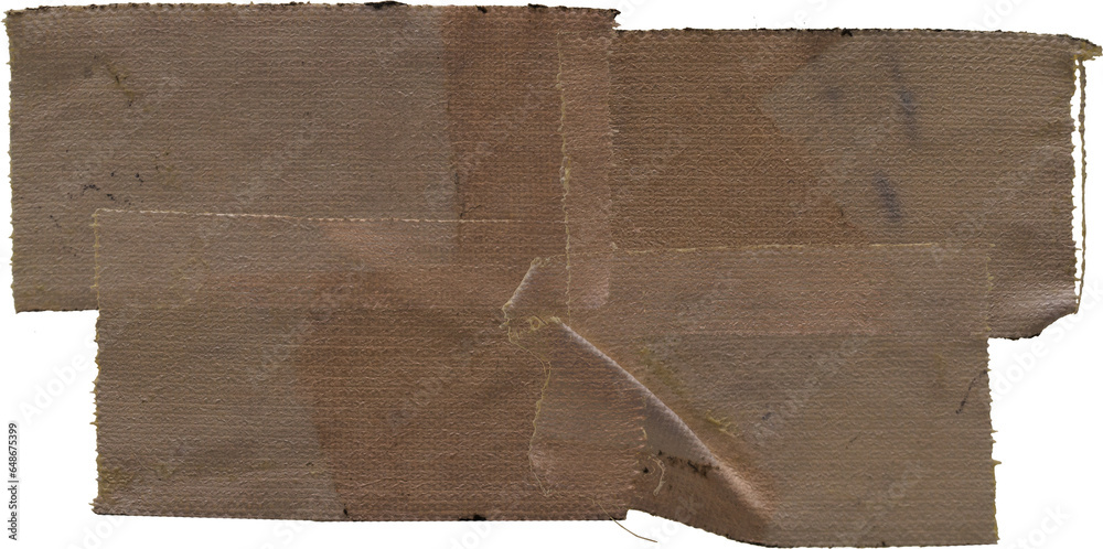 different small cloth sticker tapes overlapping each other Stock Photo ...