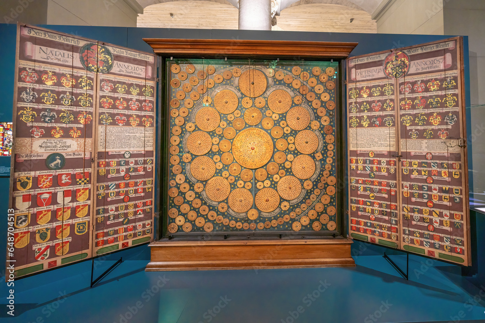 Organizational Chart of Zurich Municipal Regime in 1657 with guilds and ...