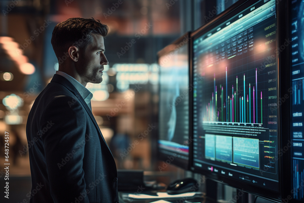 Data Scientist Diligently Analyzed The Data To Identify Patterns