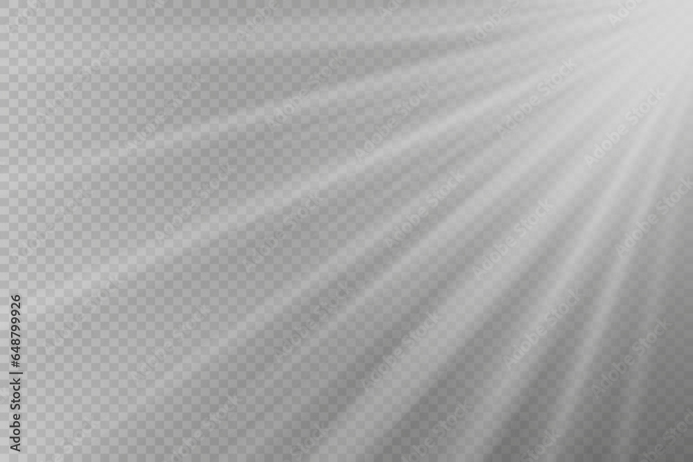 Special lens flash, light effect. Flash flashes beams and spotlight ...