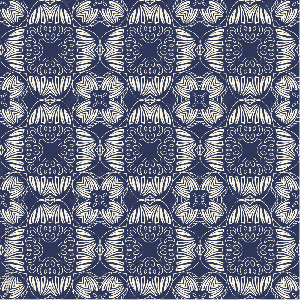 Abstract seamless pattern with bright elements of lines, spots for your ...