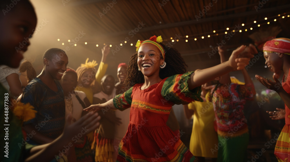 Celebrating Heritage: A Woman Captures the Lively Dance and Song of a ...