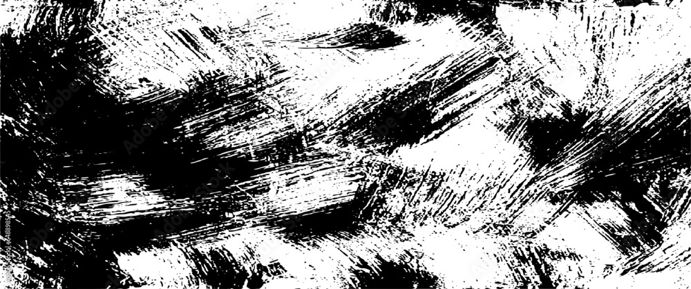Vector brush sroke texture. Distressed uneven grunge background ...