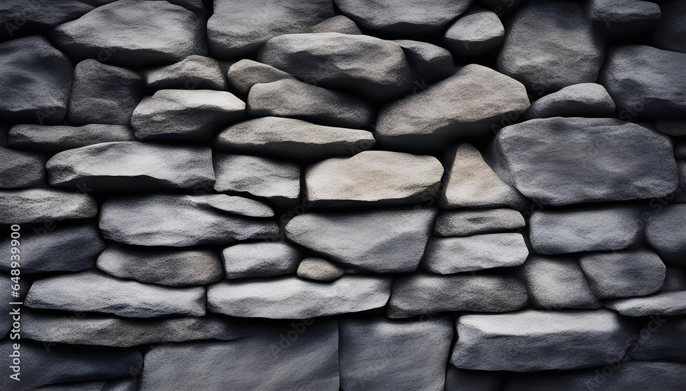 stone wall texture background, Round stone paving. Natural stone ...