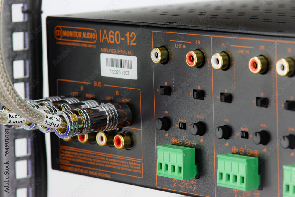 Audio signal transmission via RCA connectors in HI-END home theater ...