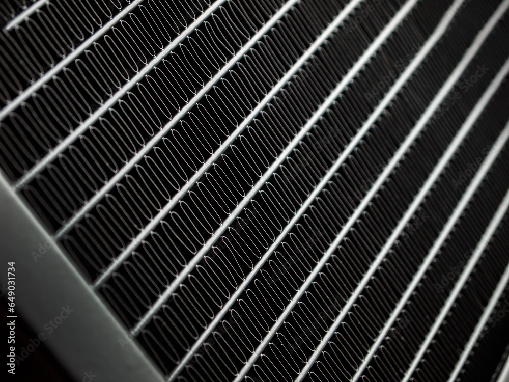 Radiator grille for system cooling, liquid cooling of highly heated ...