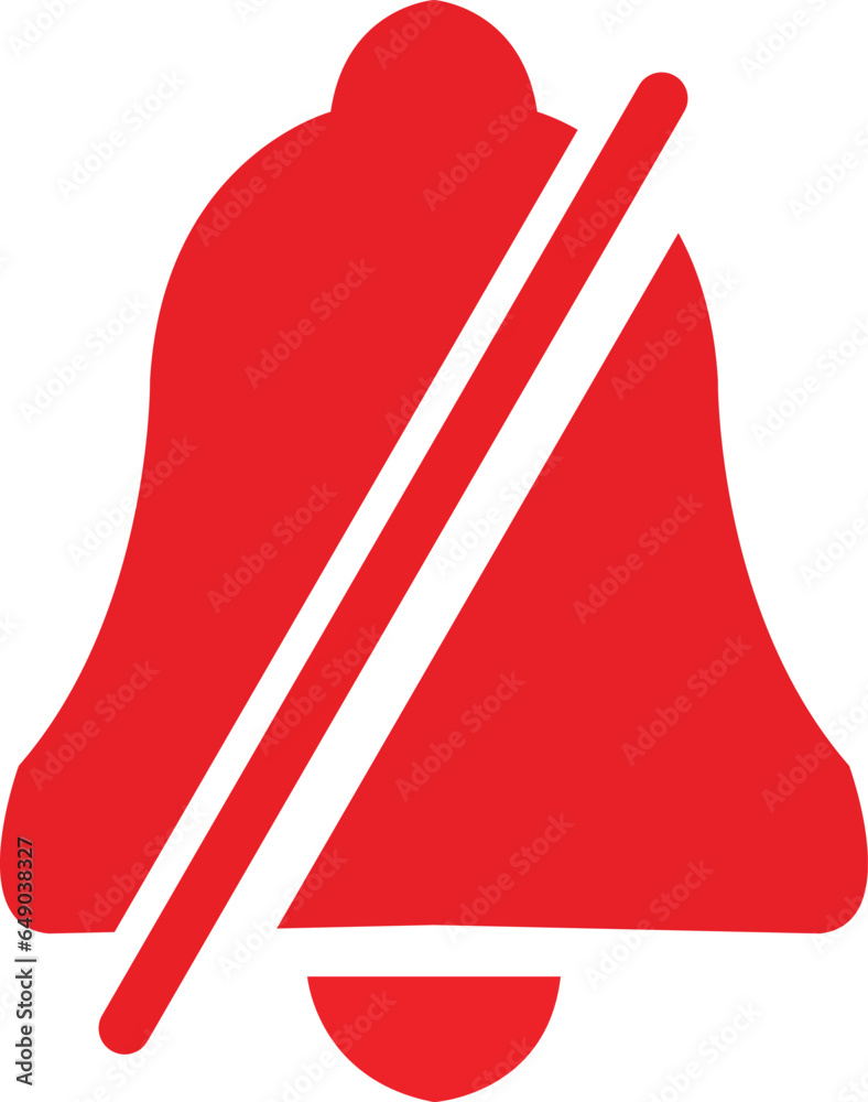 Notification bell icon. Alarm symbol. Incoming inbox message. Ringing ...