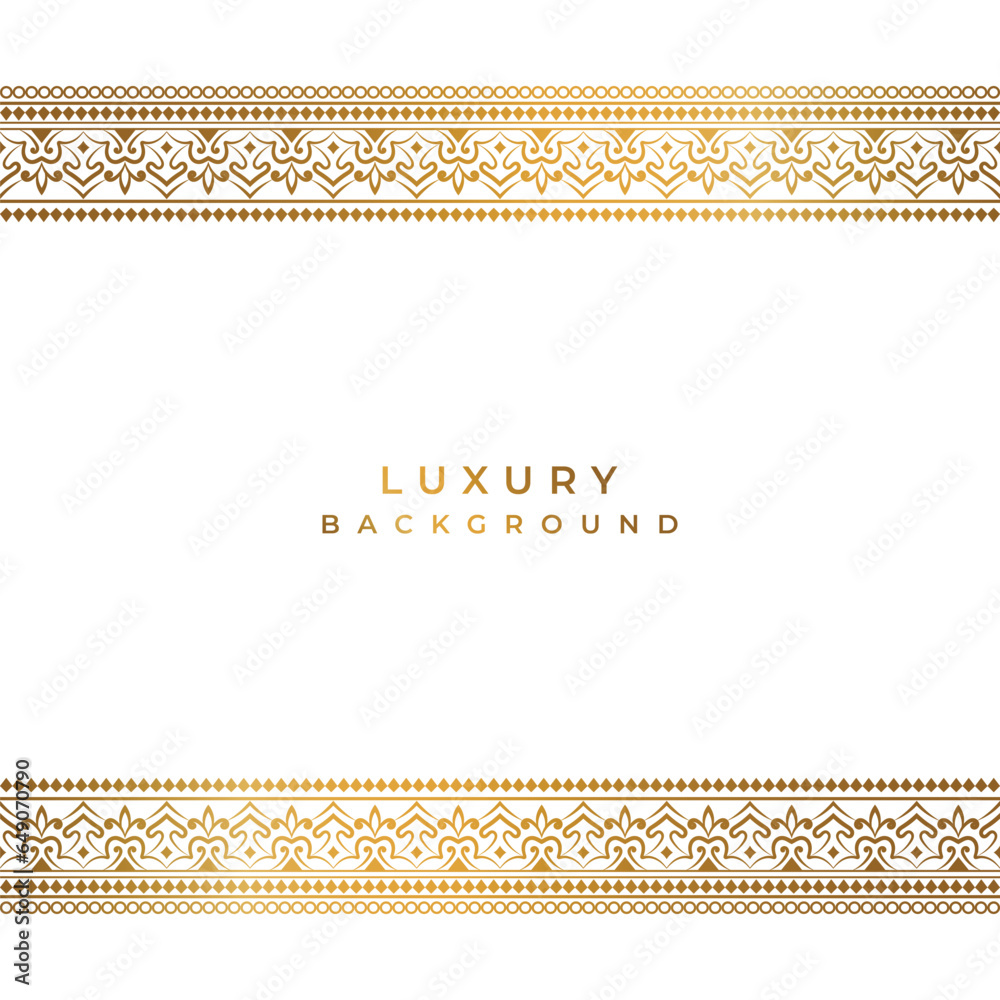 luxury ethnic islamic ramadan wedding invitation card ornament divider ...