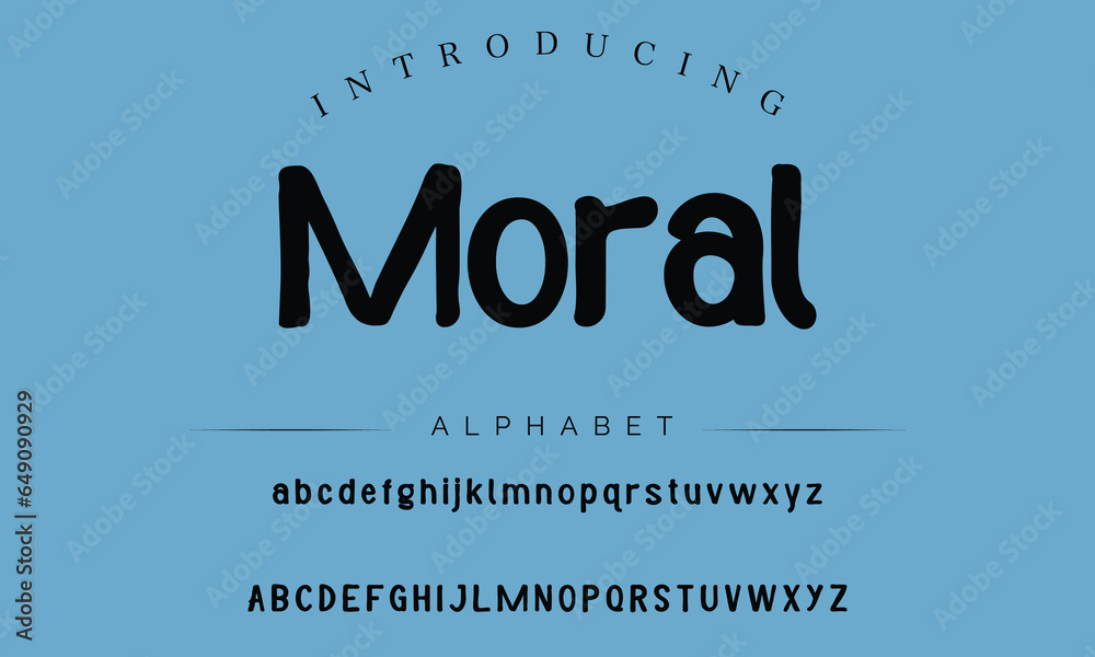 Moral Sport Modern Italic Alphabet Font. Typography urban style fonts ...