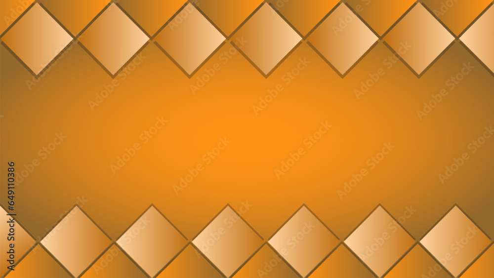 abstract orange color rectangle background design with copy space Stock ...